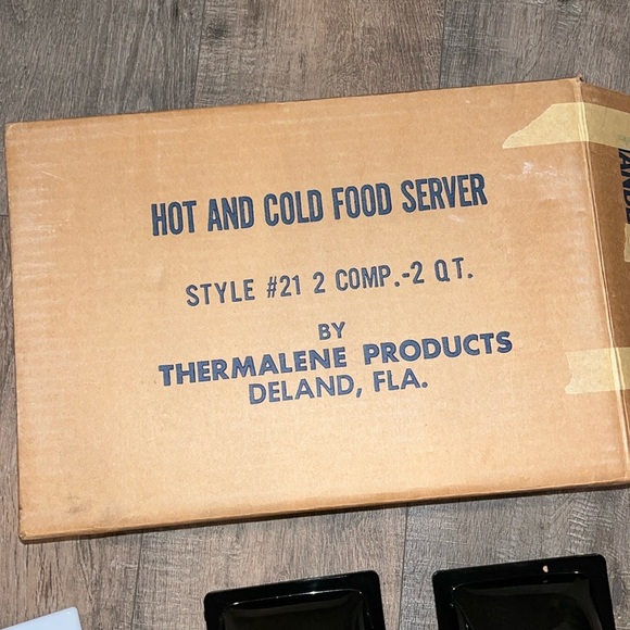 Thermalene Products | Kitchen | Vintage Thermalene Black White Plastic ...